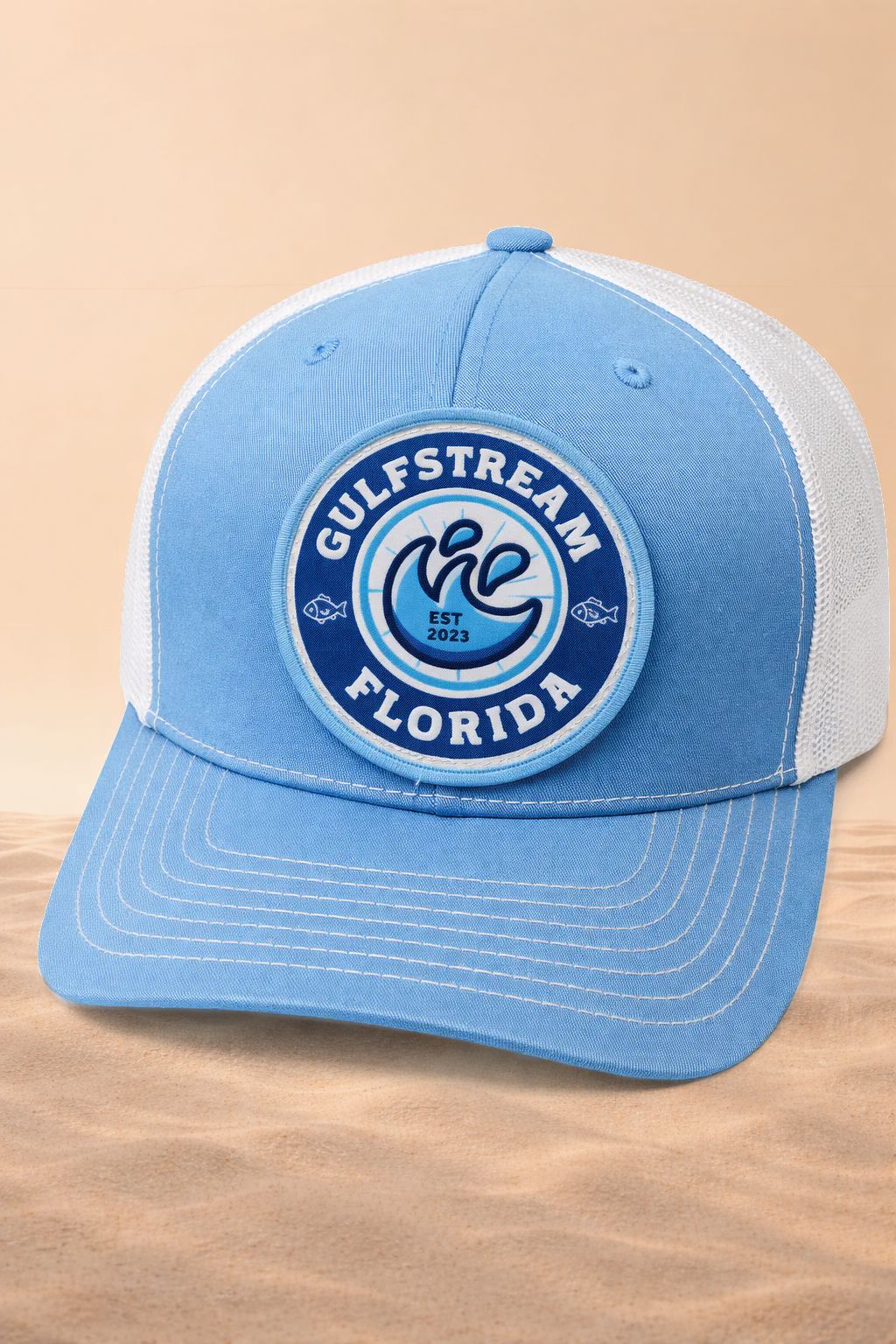 Light Blue on White Gulfstream Logo – Gulfstream Florida